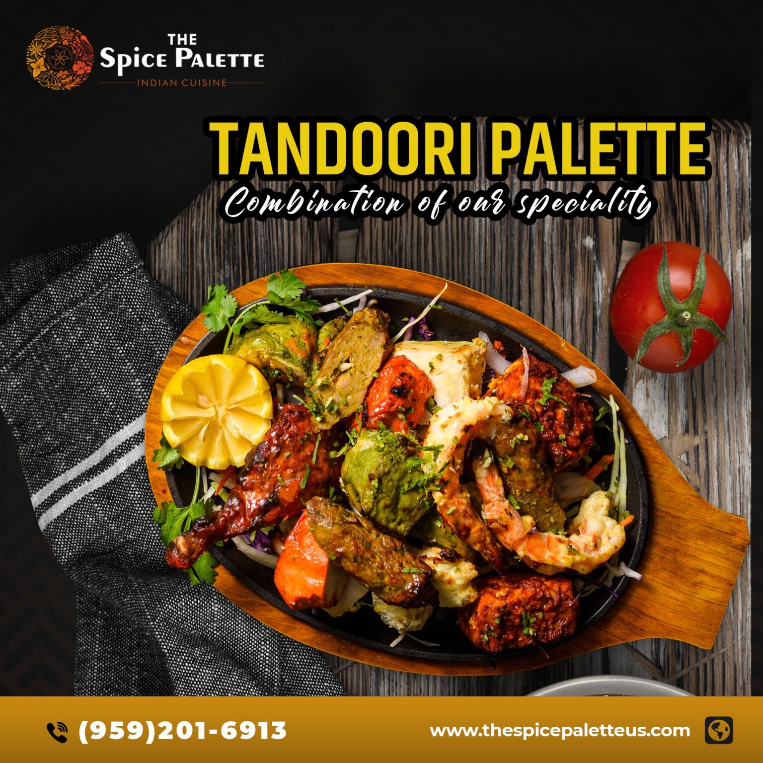 Order Authentic Indian Food Online | Spice Palette CT